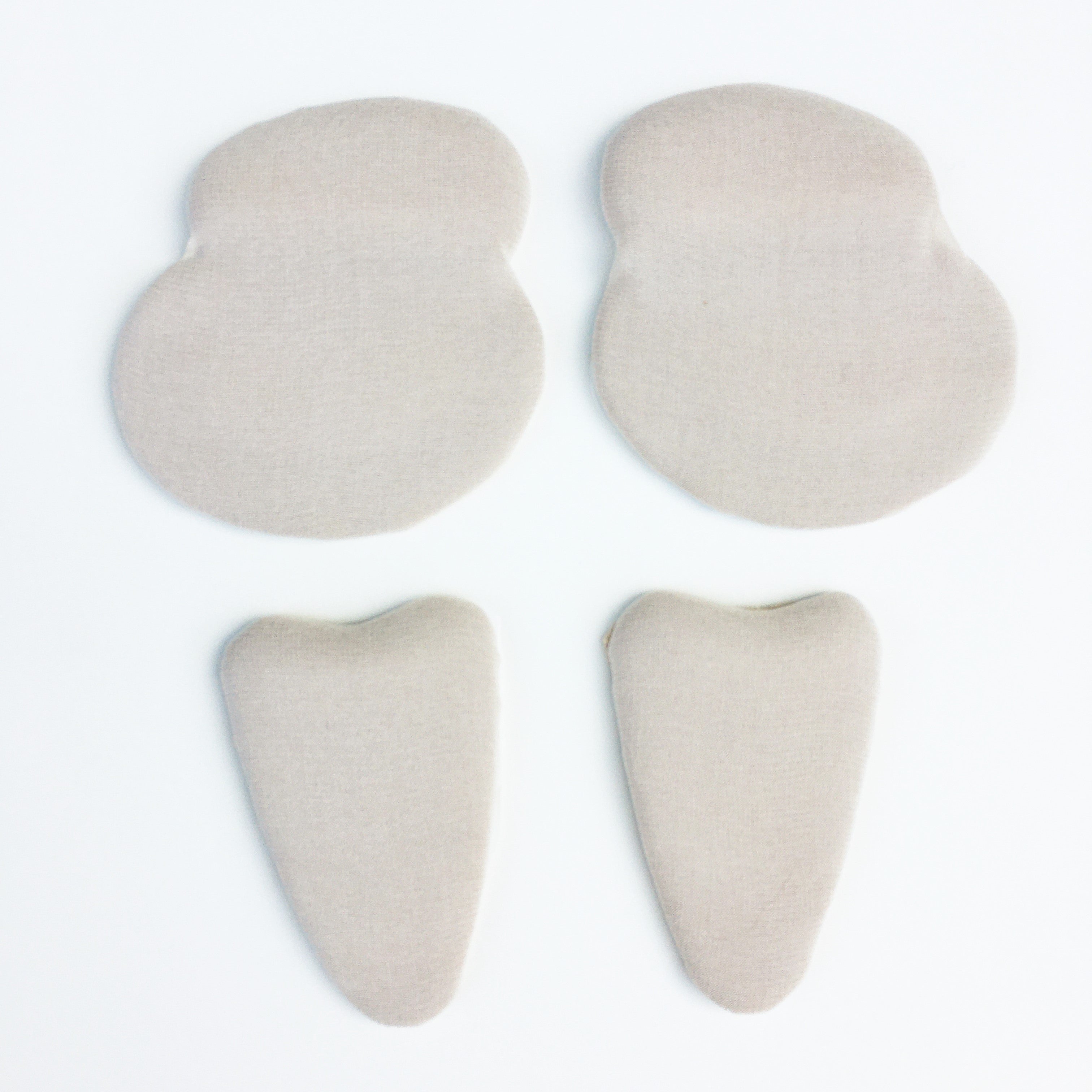 High Heel Inserts – Silk Georgette, PORON Foam, Anti-Slip Comfort ...